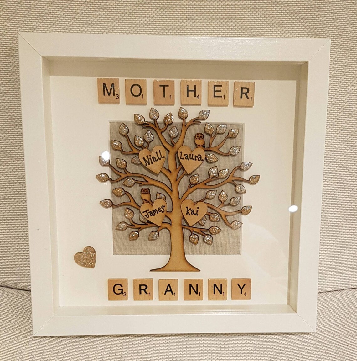 Personalised Family Tree Photo Box Ideal Gift - Etsy