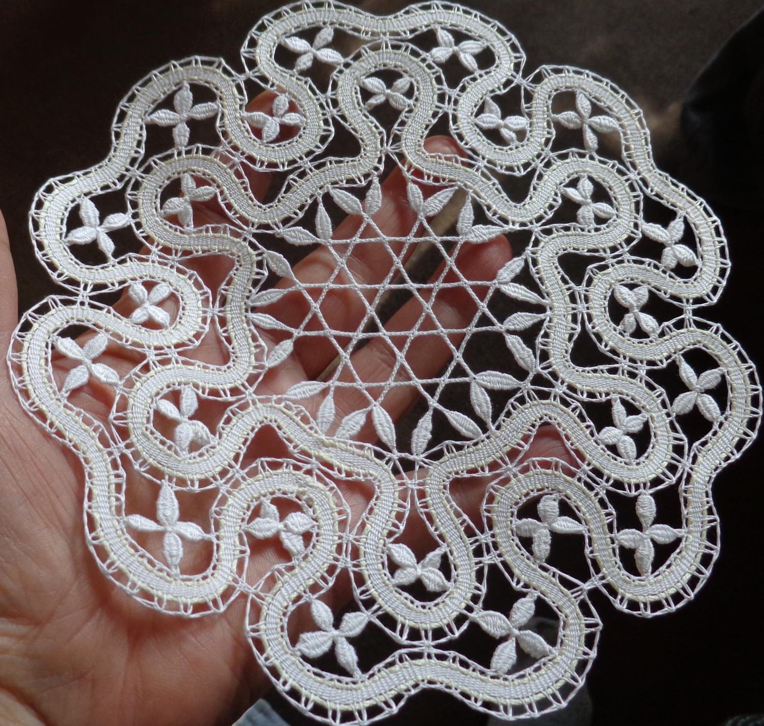 Bobbin Lace Pattern (its Title: MILLSTONE) - Etsy