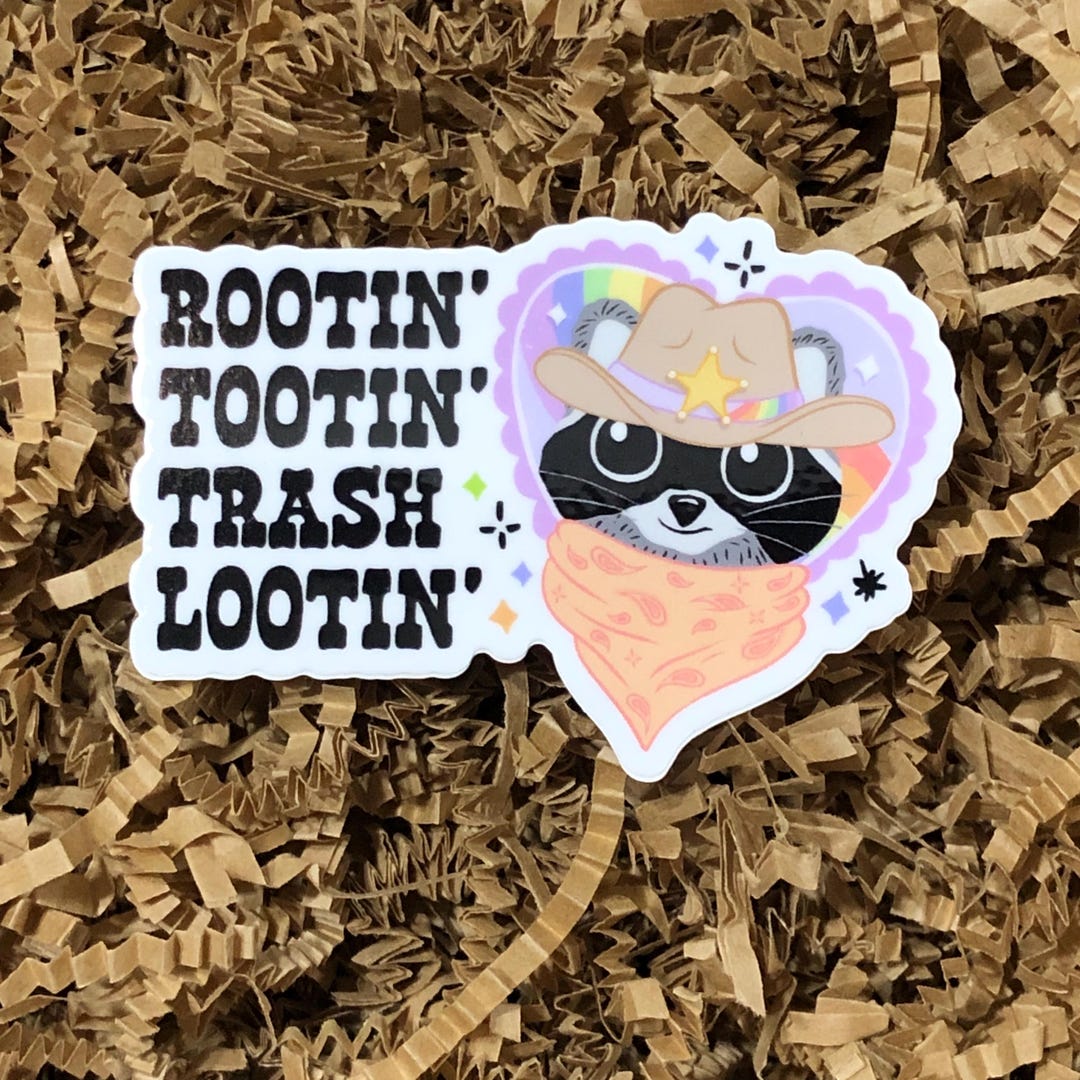 Rootin Tootin Sticker, Waterproof Sticker, Waterbottle Sticker, Sticker ...