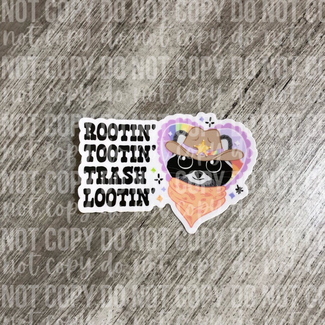 Rootin Tootin Sticker, Waterproof Sticker, Waterbottle Sticker, Sticker ...