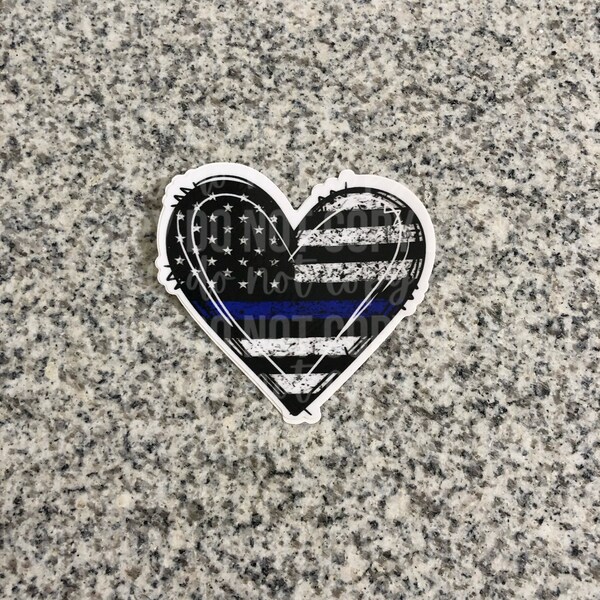 Thin Blue Line - Etsy