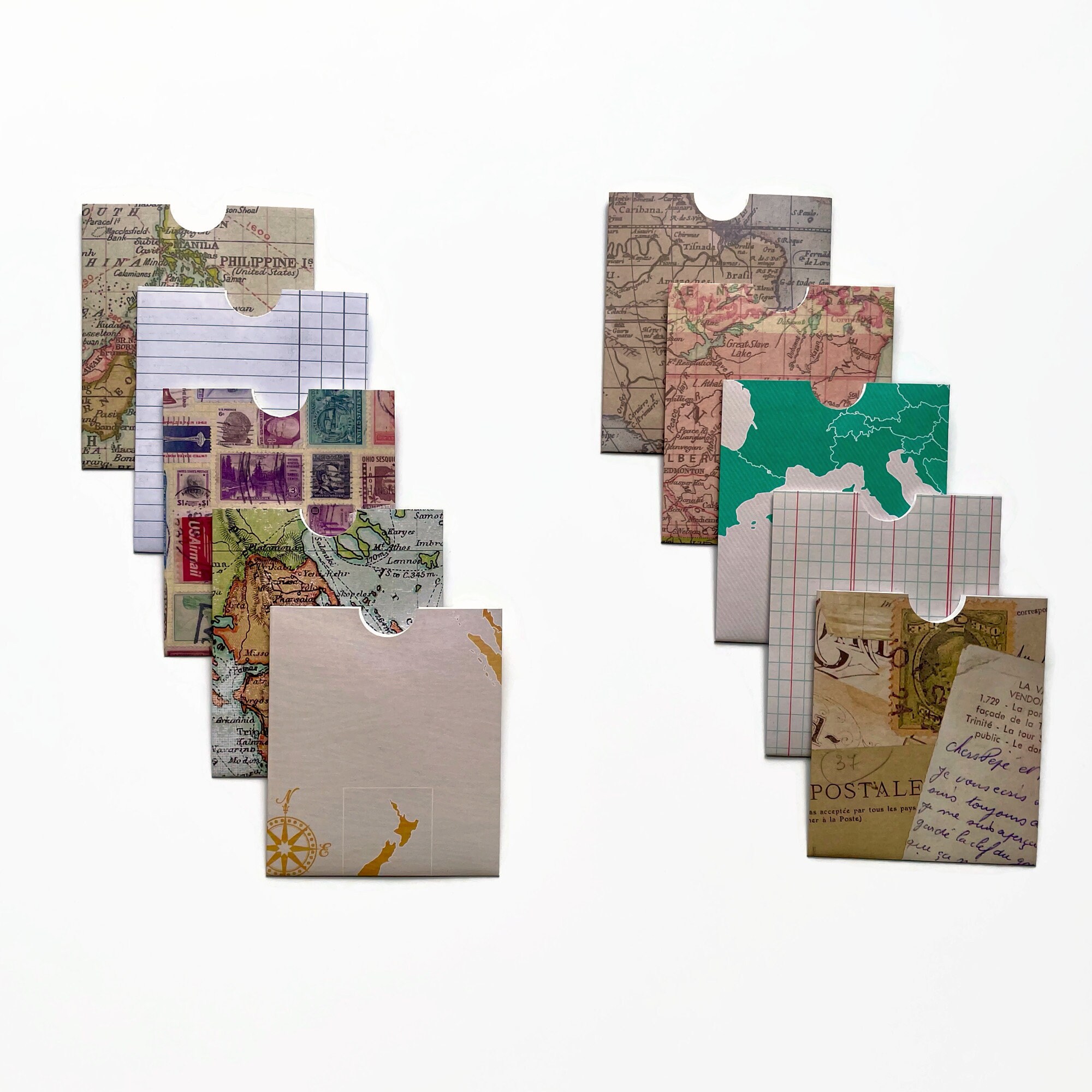 Travel Scrapbook Supplies Vintage Style Scrapbooking - Etsy