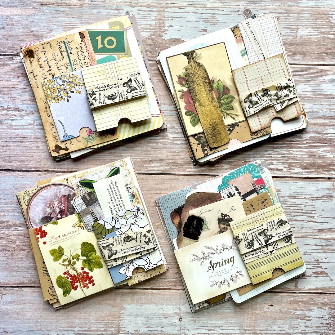 Mixed Pack of Scrapbook Ephemera, Junk Journal Supplies, Scrapbooking ...