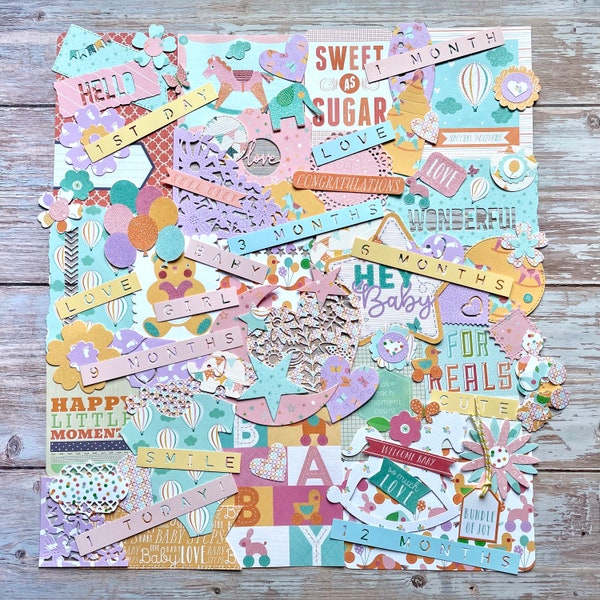 Girl Scrapbook Kit - Etsy