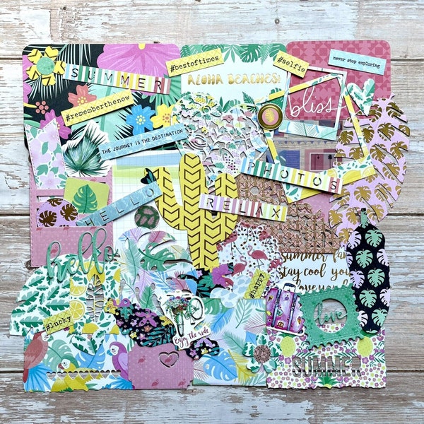 Tropical Scrapbook - Etsy