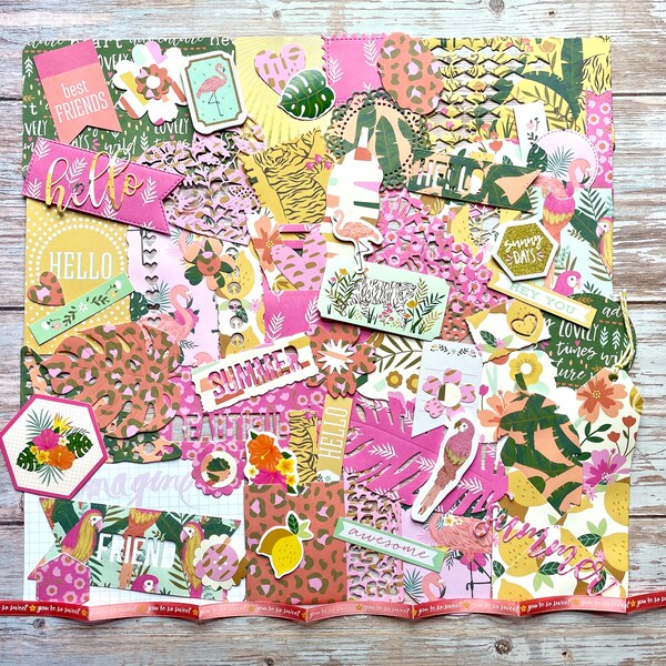 Tropical Scrapbook - Etsy