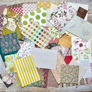 Mixed Paper Pack for Scrapbooks, Assorted Scrap Paper, Junk Journal ...