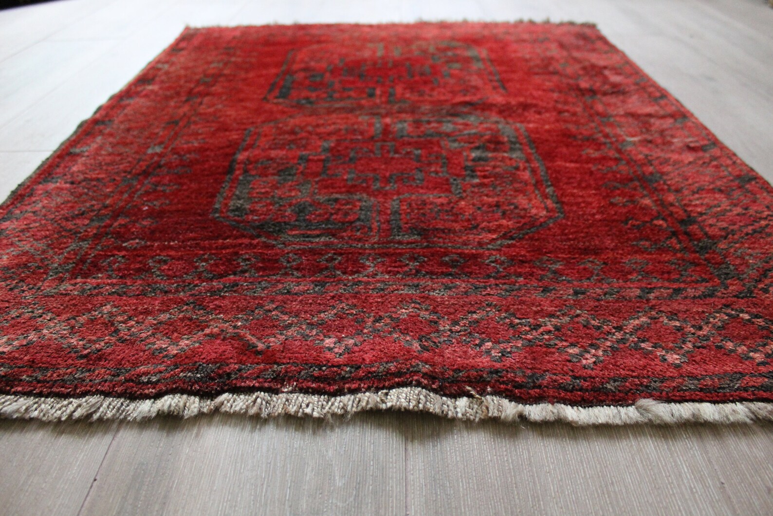 Around 60 Year Old Turkmen Carpet / Vintage, Authentic, Ethnic ...