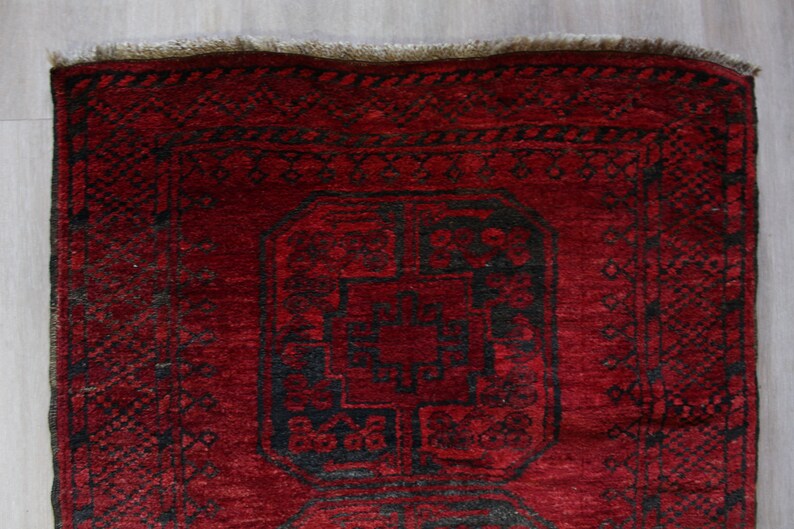 Around 60 Year Old Turkmen Carpet / Vintage, Authentic, Ethnic ...