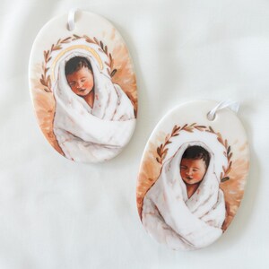 Jesus Christ Set Porcelain Ornaments, Christmas Ornaments, Jesus ...