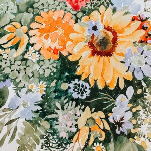 Custom Watercolor Wedding Bouquet floral watercolor | Etsy