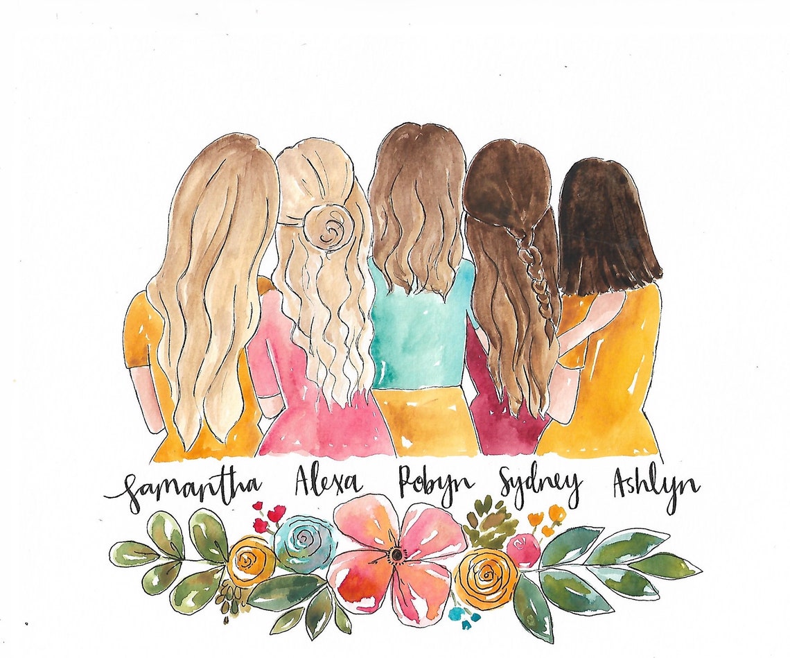 Mothers Day Portrait Back Silhouette Custom Portrait - Etsy