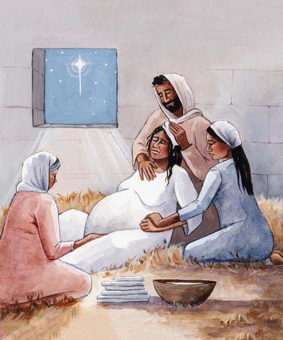 Mpreg Dando A Luz Young Woman In Labor Giving Birth To Baby In