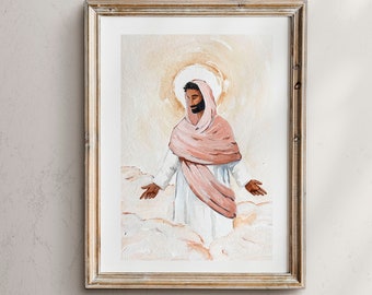 Jesus Christ Artwork Painting as I Have LDS - Etsy