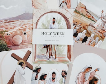 Easter Advent Calendar - Holy Week PRINTABLE // Easter Countdown | LDS ...