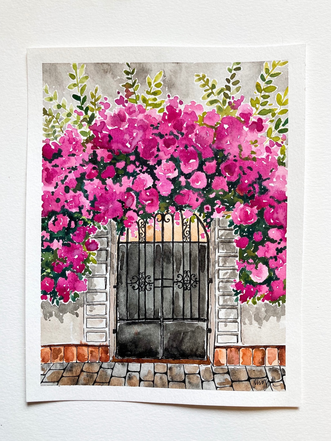 Door Collection, Assorted Prints, Watercolor Doors - Etsy
