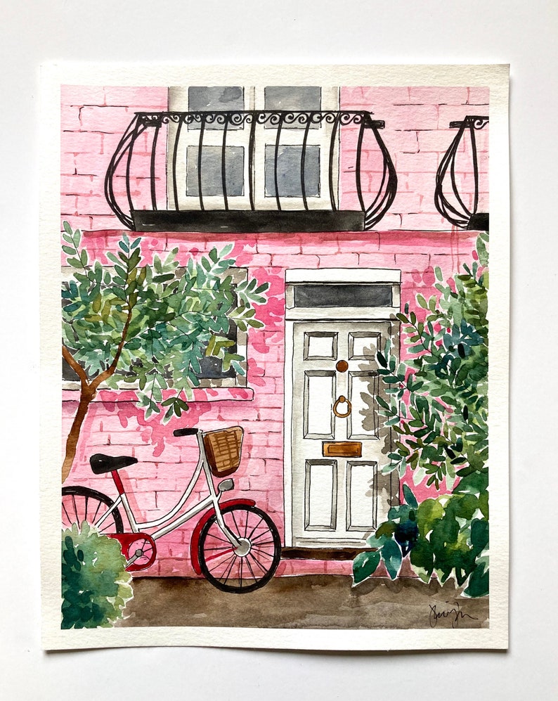 Door Collection Assorted Prints Watercolor Doors | Etsy