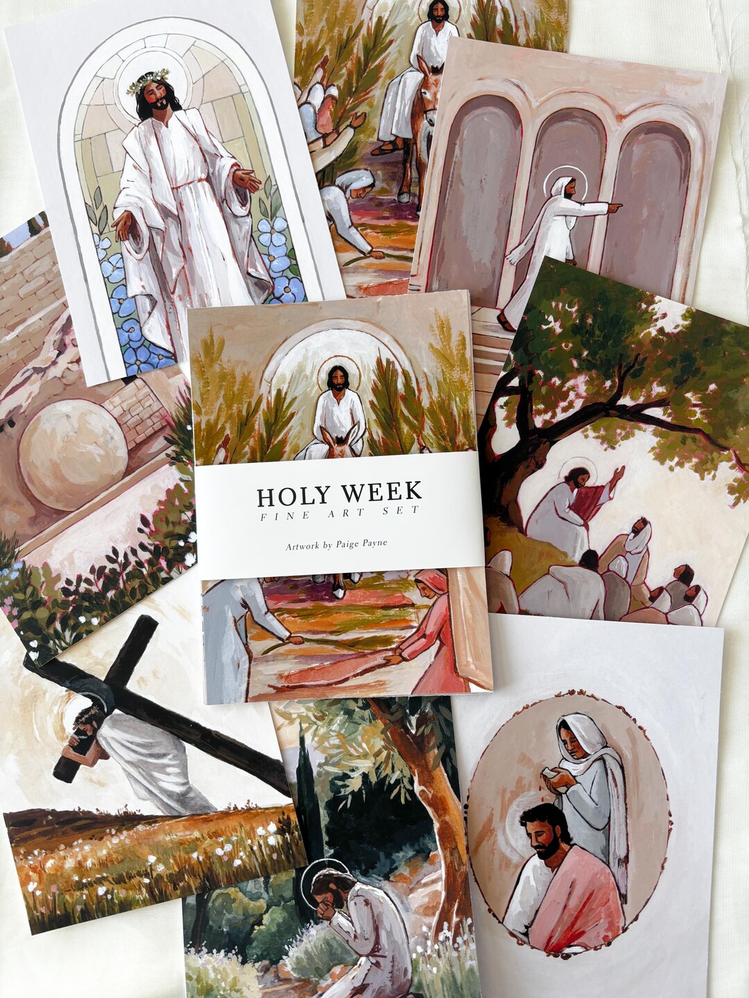 Holy Week Fine Art Print Set: Easter Religious Decor - Etsy