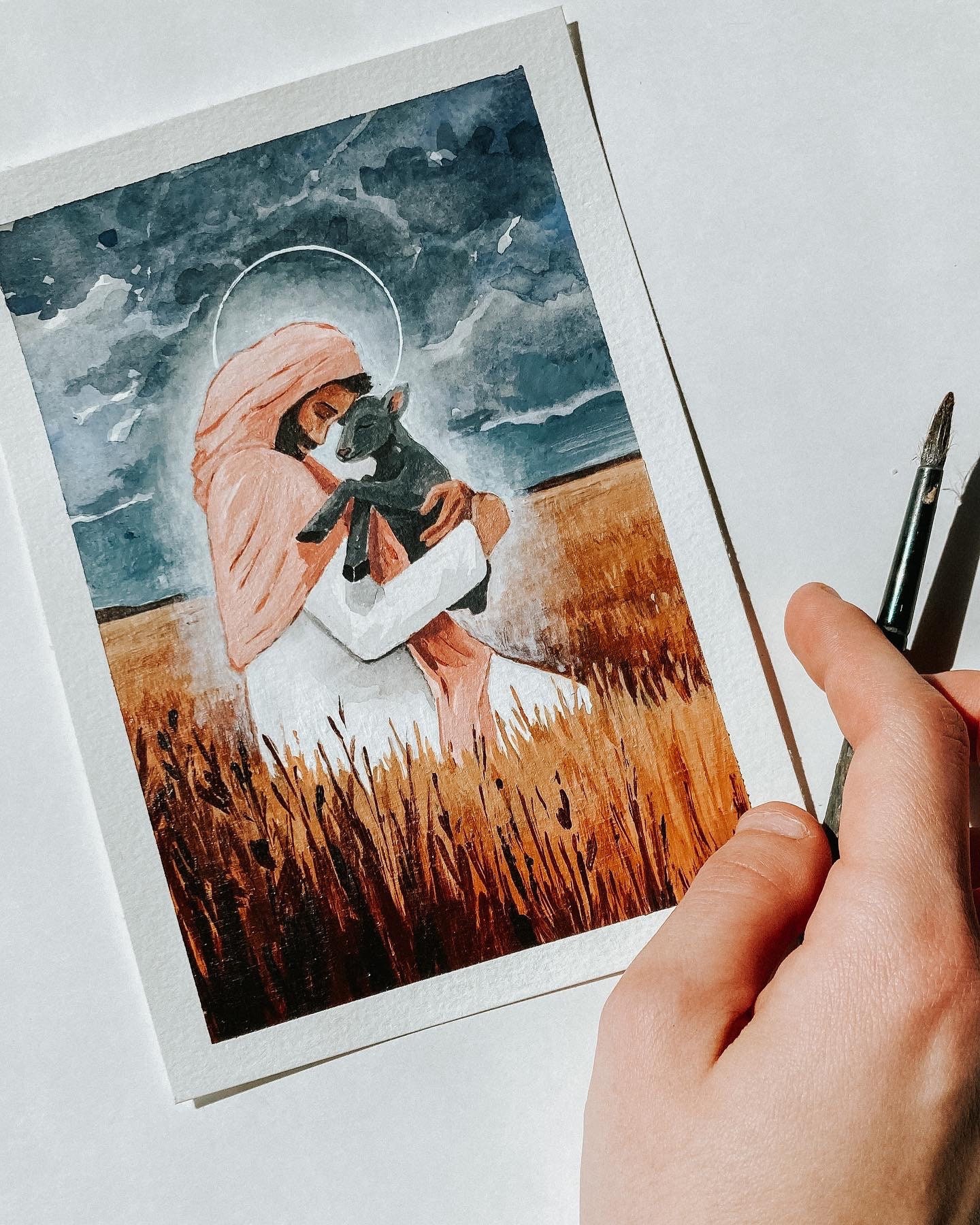 He Found Me Jesus Christ Wall Art Jesus Christ Art Jesus - Etsy