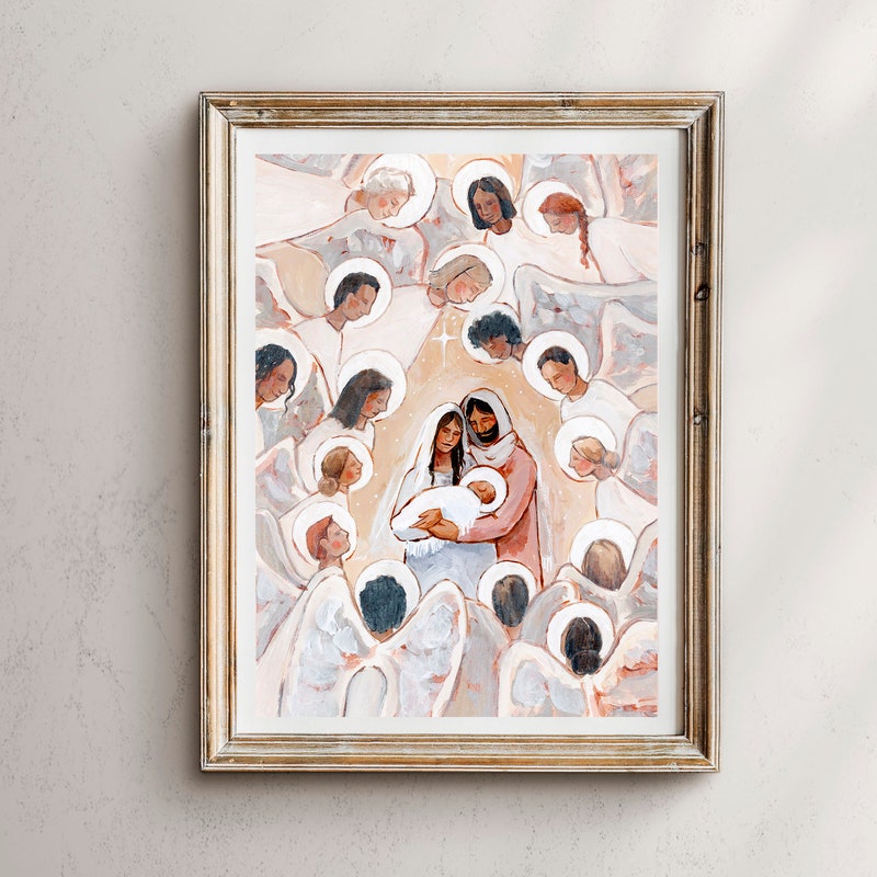 Nativity Print - Etsy