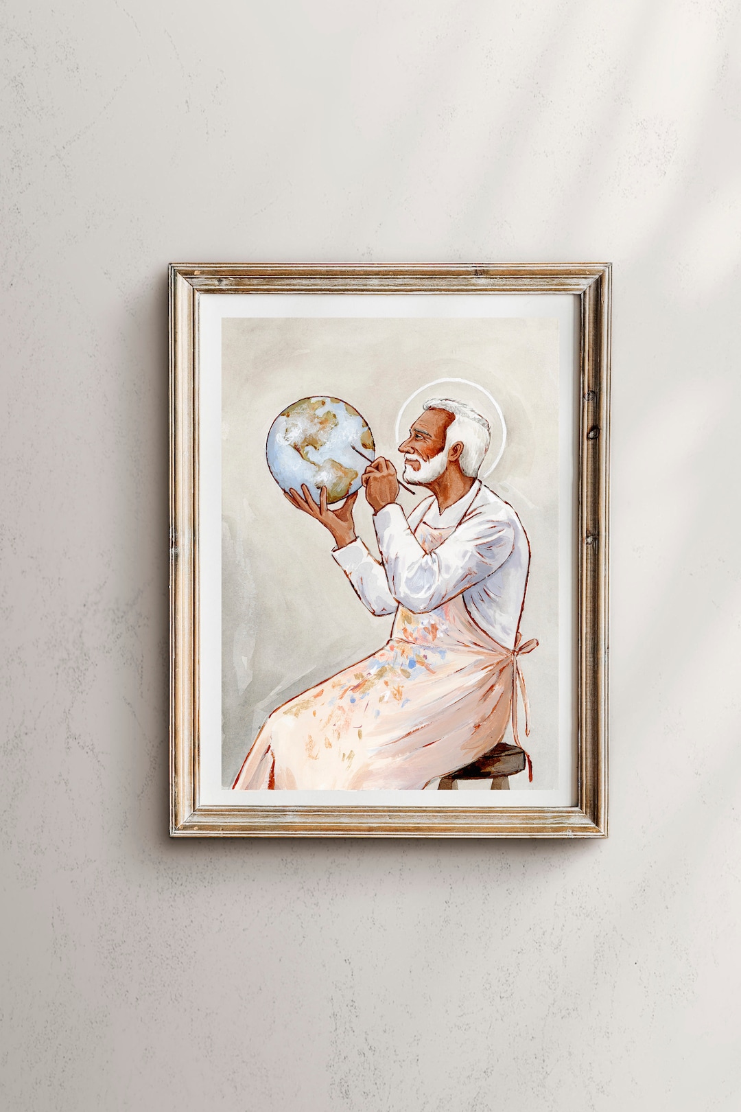 The Great Artist, God Painting the Earth, Religious Art, Religious ...