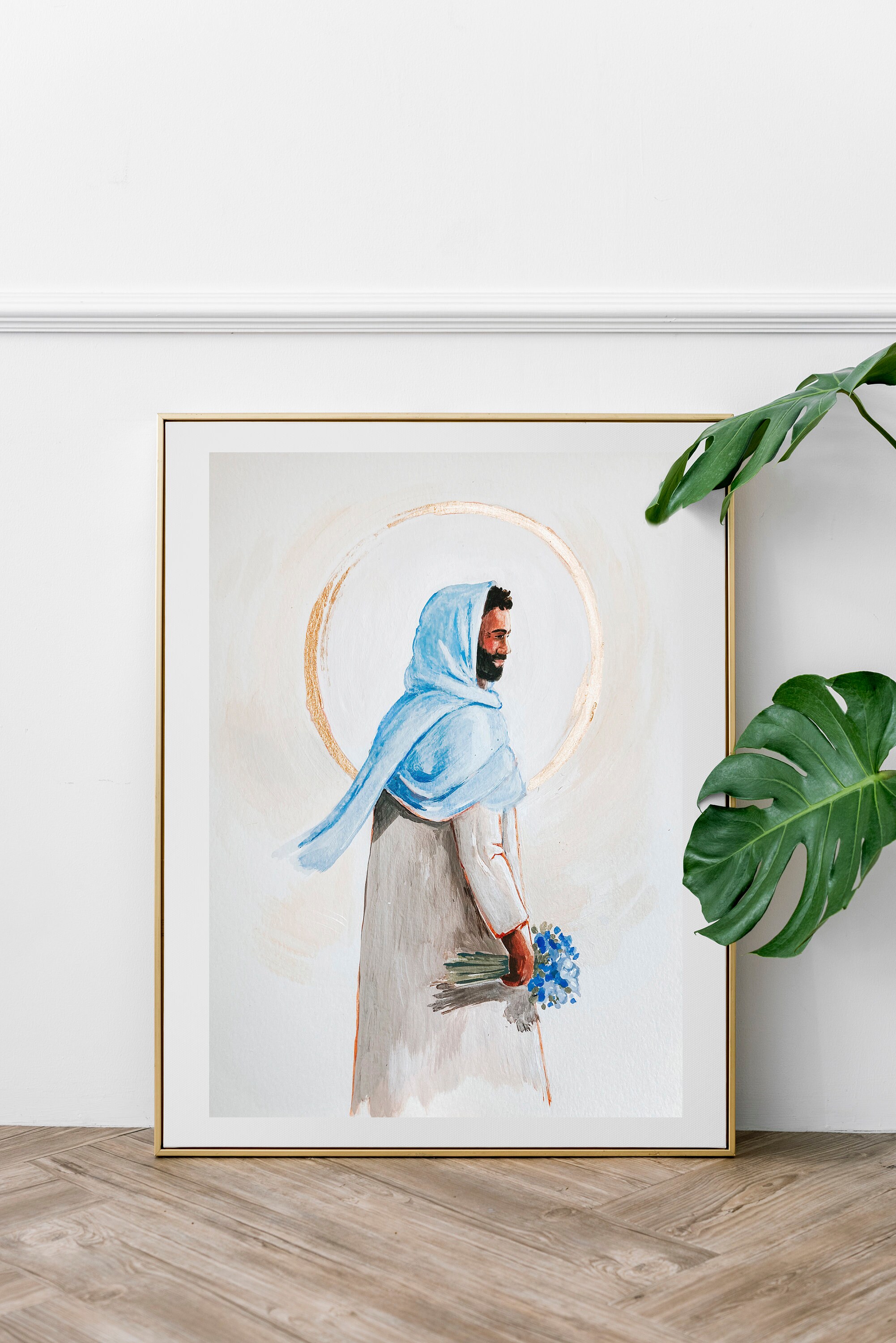 Forget Me Not Jesus Christ Art Jesus Christ Artwork Jesus | Etsy