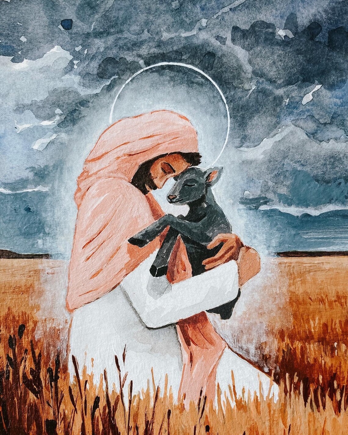 He Found Me Jesus Christ Wall Art Jesus Christ Art Jesus | Etsy