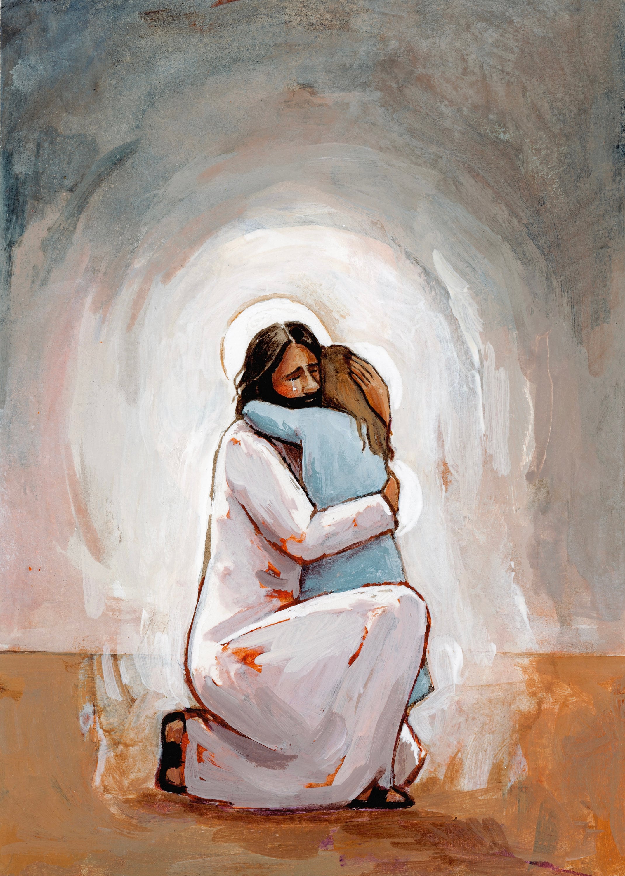 Jesus Christ Comforting