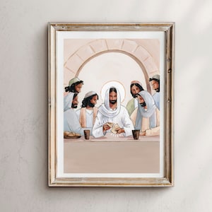 The Last Supper, Holy Week Art, Maundy Thursday, Holy Thursday ...