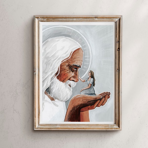 Saviors Hands Print - Etsy
