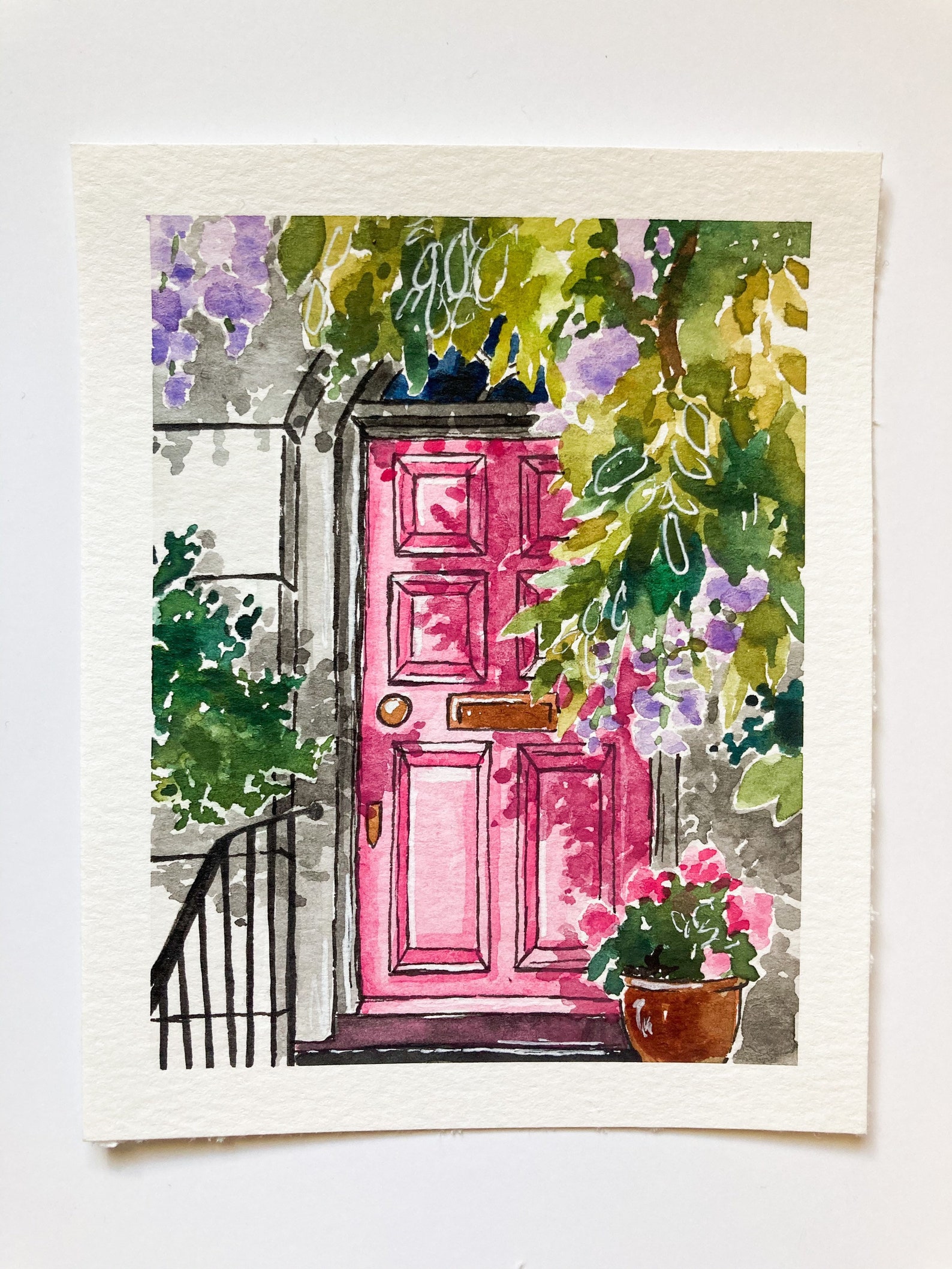 Door Collection, Assorted Prints, Watercolor Doors - Etsy