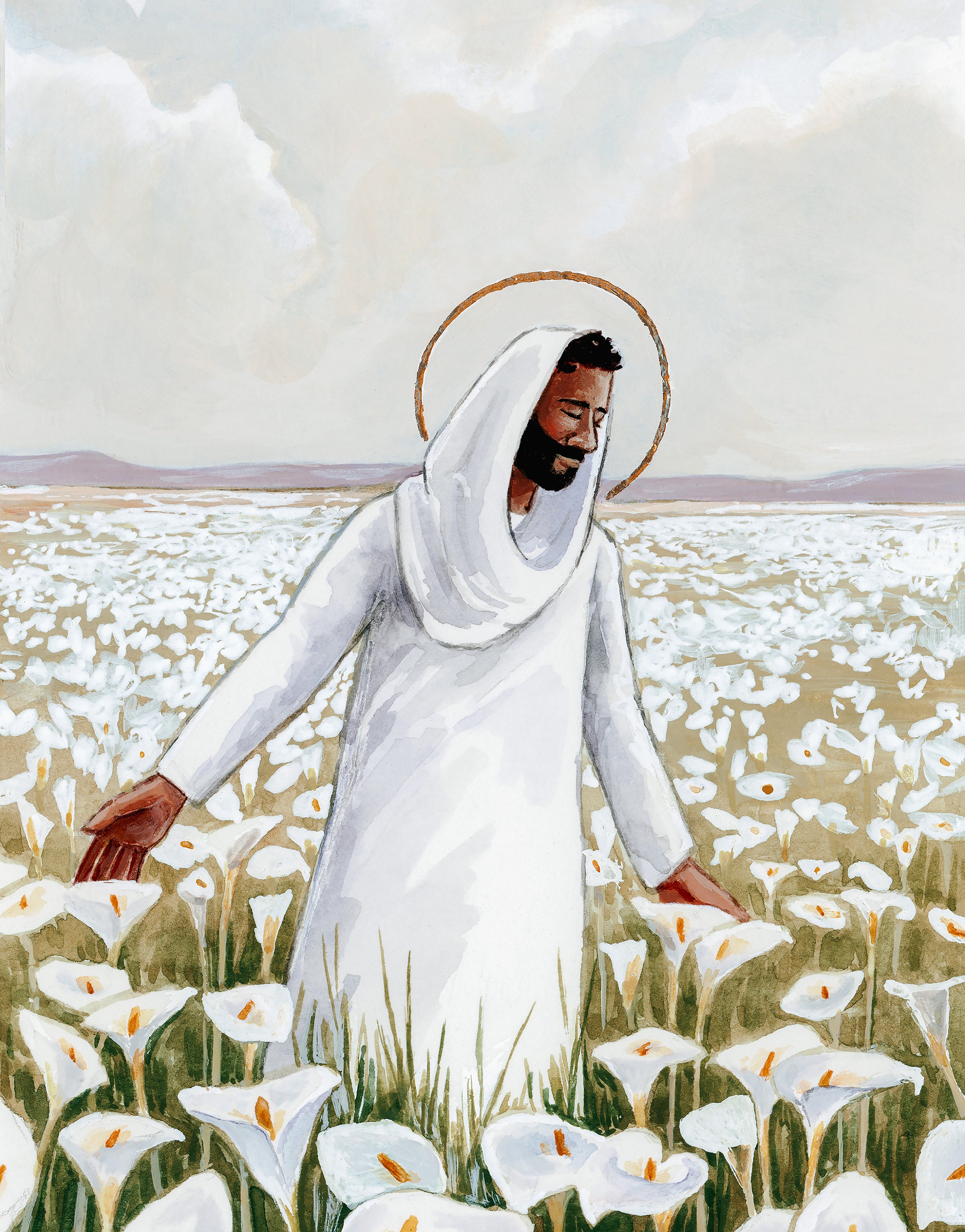 Consider The Lilies Of The Field, Consider The Lilies, Jesus Christ ... Consider The Lilies Of The Field, Consider The Lilies, Jesus Christ ...