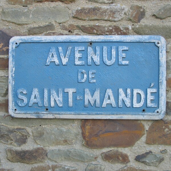 French Street Sign - Etsy