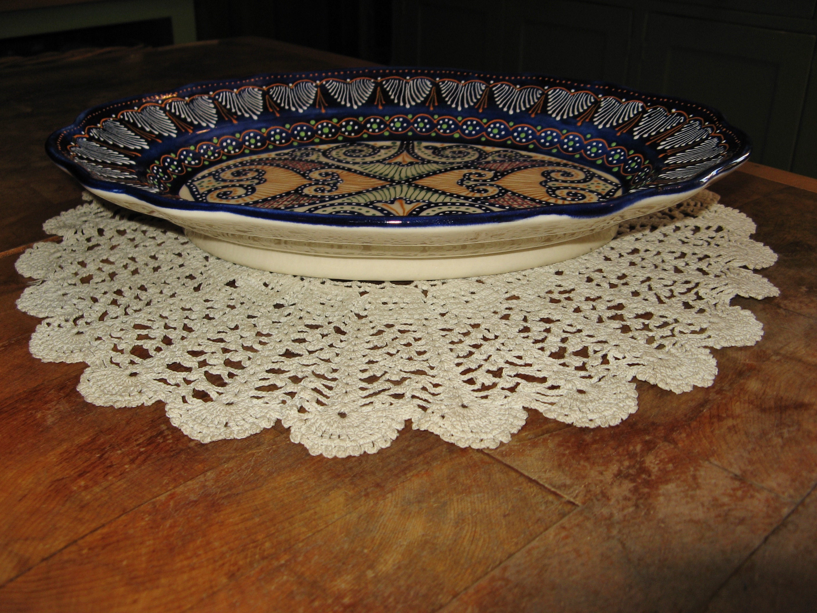 A Beautiful Large Vintage French quimper Hand - Etsy