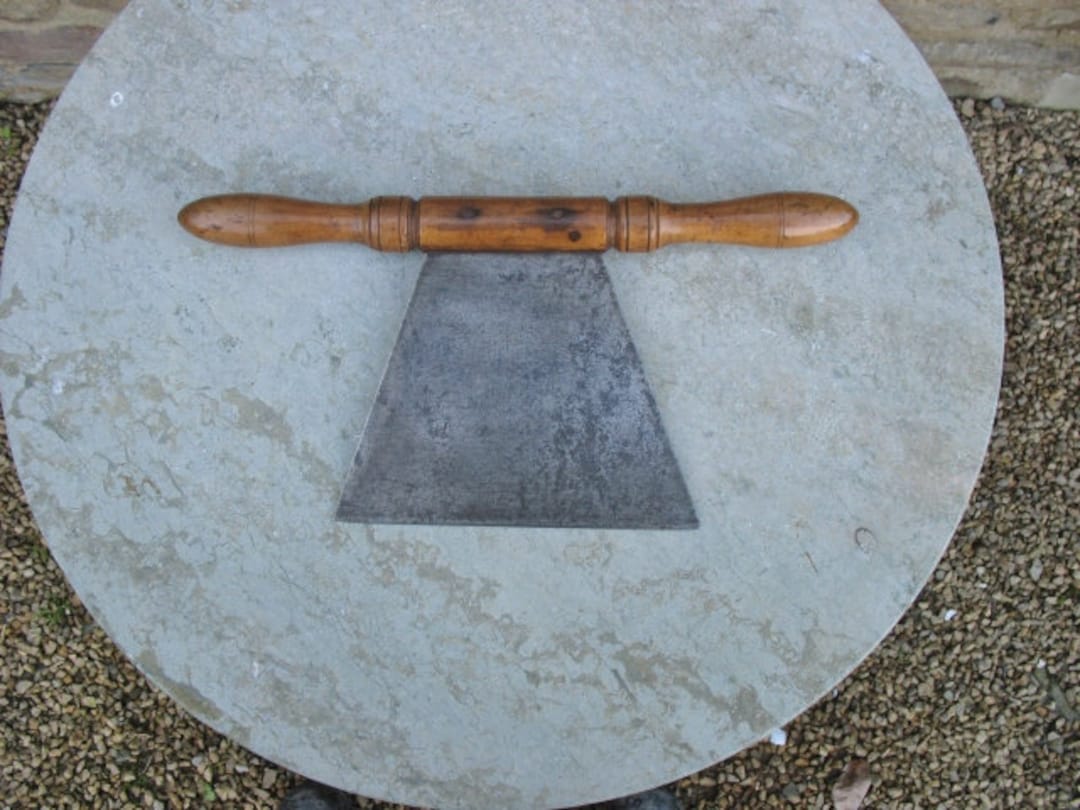 A Nice Old Large French Two Handled Herb Chopper / Hachoir by Peugeot ...