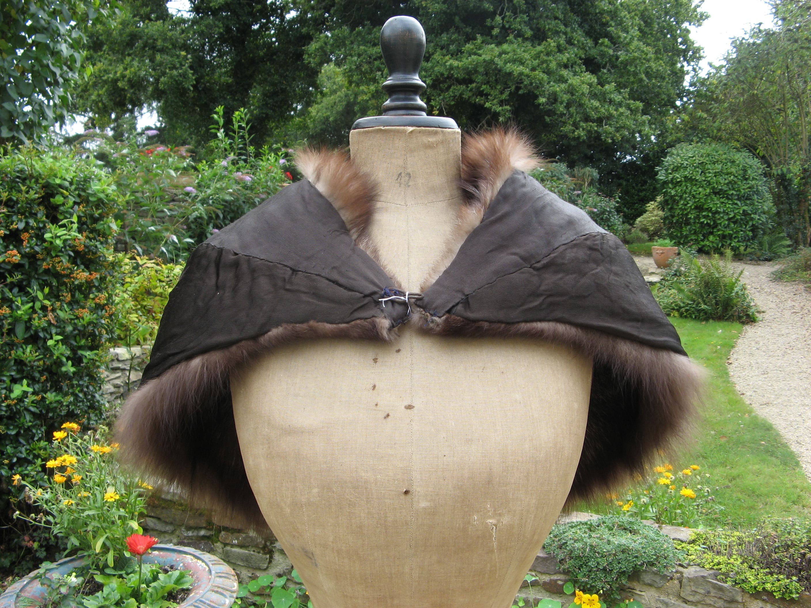 A Beautiful Vintage French Silver Fox Fur Shoulder - Etsy