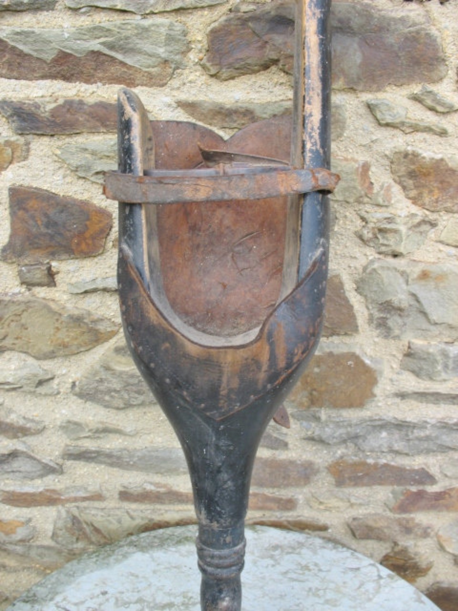 A Very Rare Antique French Military Wooden Peg Leg With - Etsy