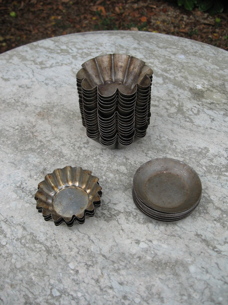 Thirty Seven Good Old French Tart / Pie Molds / Dishes Baking - Etsy
