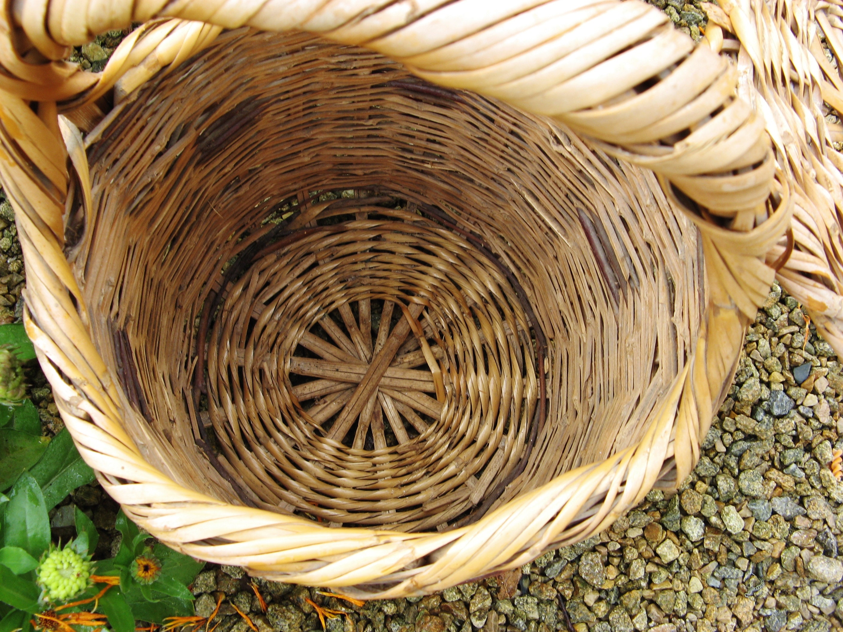 A Hand Made Vintage French Jane Birkin Wicker / Cane Gathering - Etsy