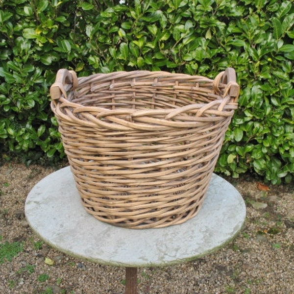 French Wicker Basket - Etsy