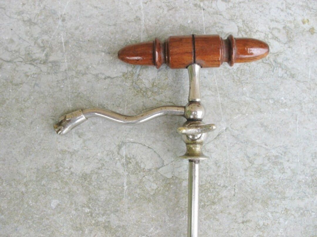 A Very Nice Vintage 1900s French Silver Plated Dragons Head Champagne ...