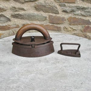 Two Vintage Laundry Flat Irons - Etsy