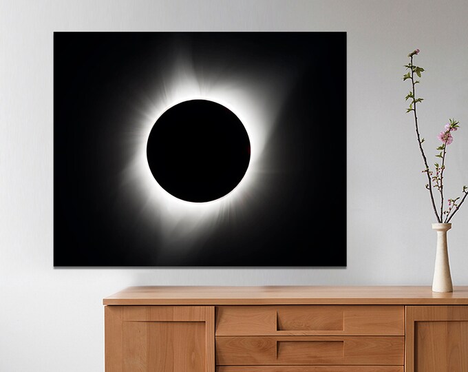 Solar Eclipse Print, Great American Eclipse, NASA Photo, Museum Quality ...