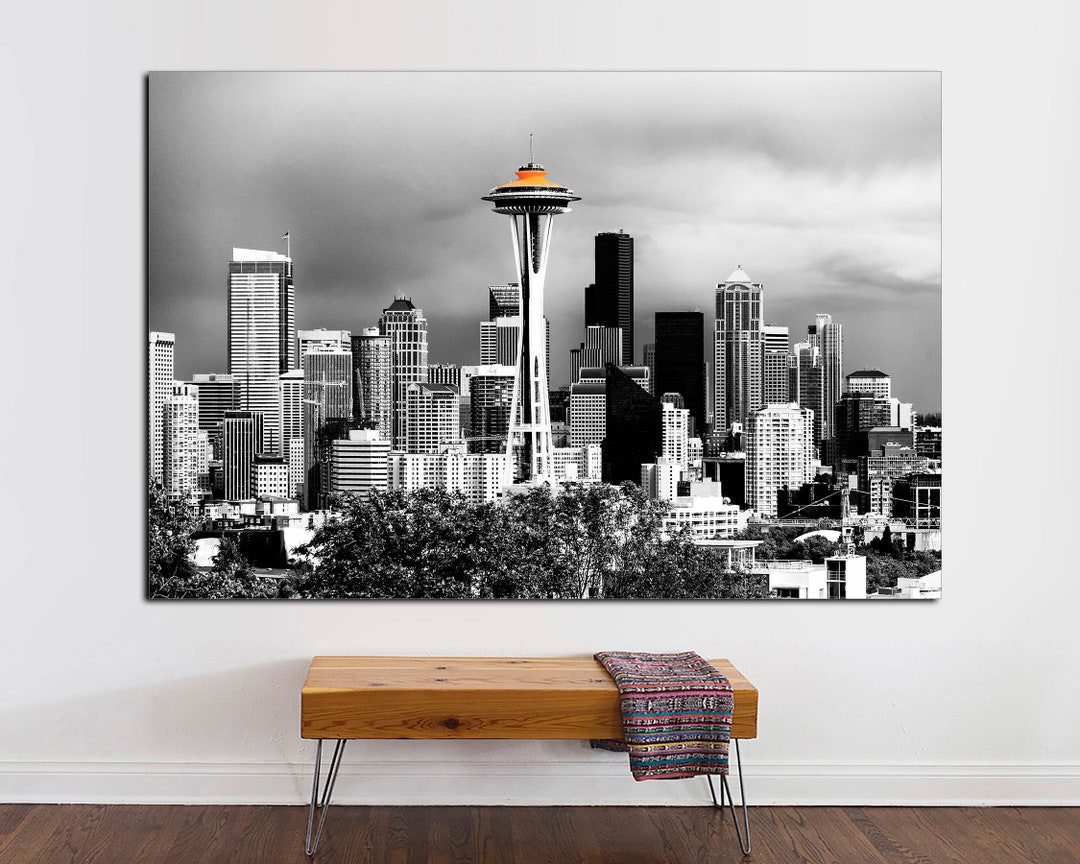 Seattle Kerry Park Skyline, Seattle Canvas Print, Canvas Art Print ...