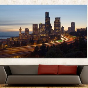 Seattle Kerry Park Skyline, Seattle Canvas Print, Canvas Art Print ...