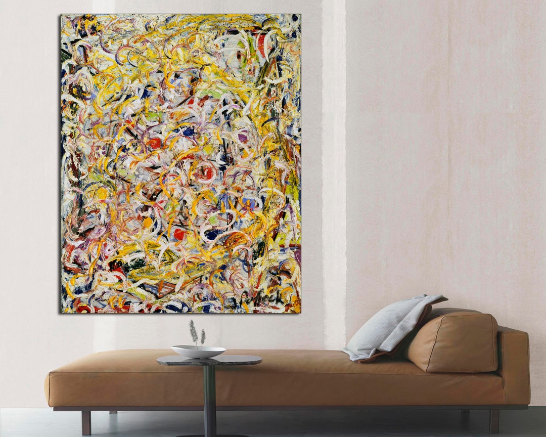 Shimmering Substance, Jackson Pollock Canvas Print,jackson Pollock,art ...