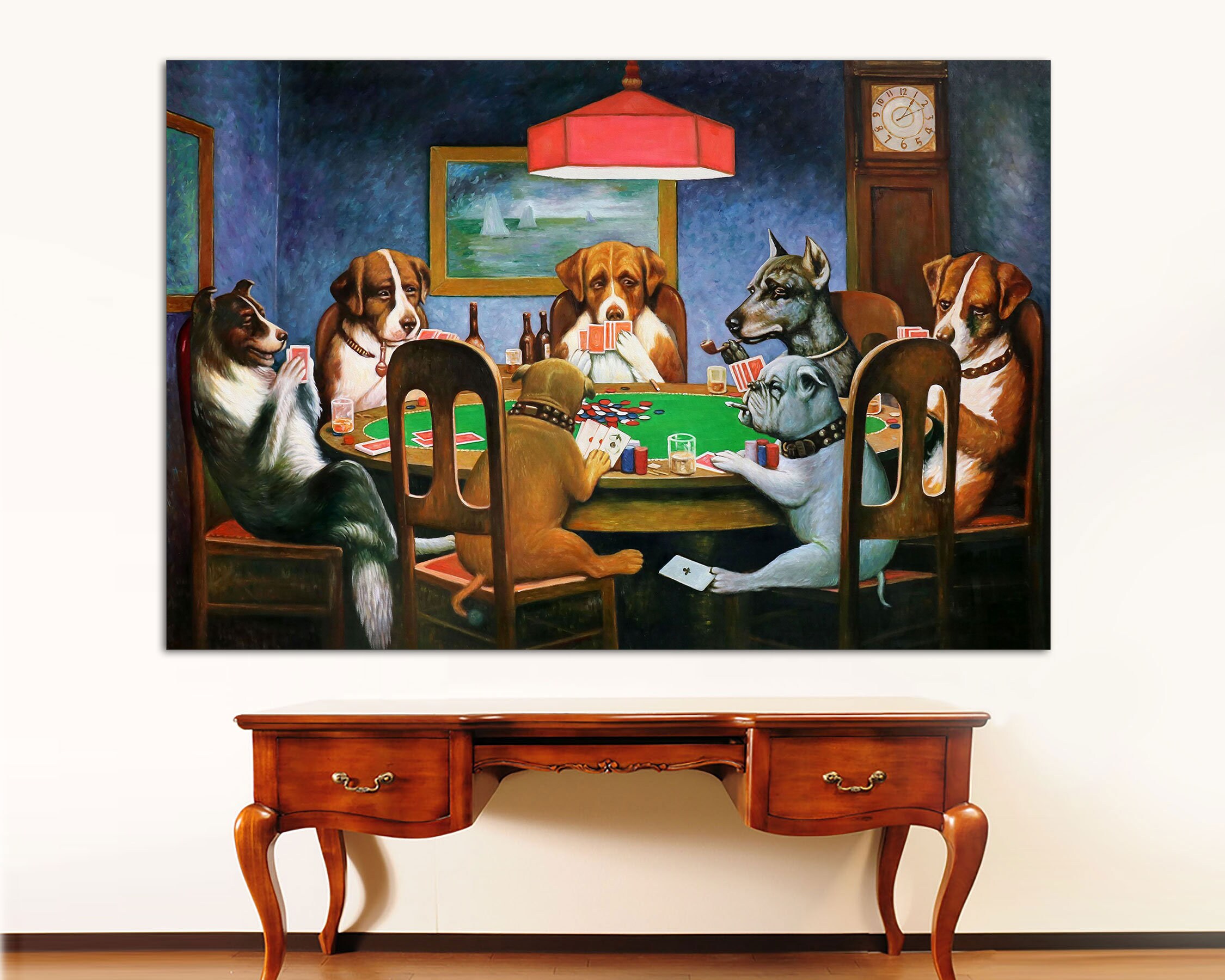 What Is The Painting Of The Dogs Playing Poker