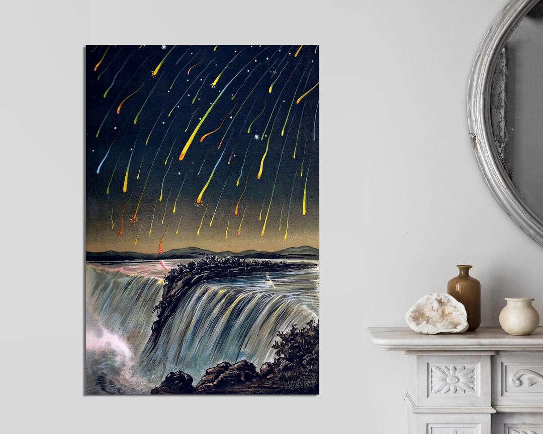 Night the Stars Fell at Niagara Falls, Leonid Meteor Shower of 1833 ...