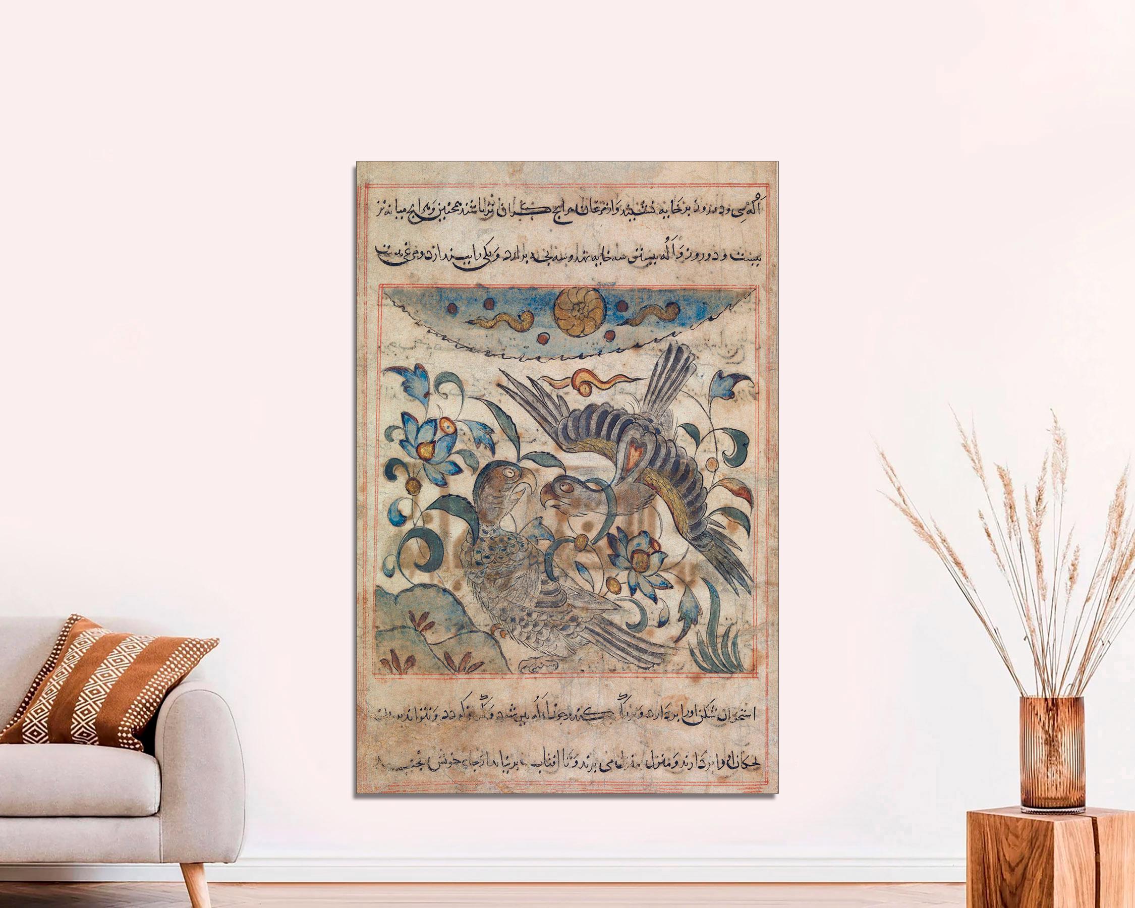 Medieval Eagles Canvas Art Print, Vintage Wall Decor, Ready to Hang - Etsy