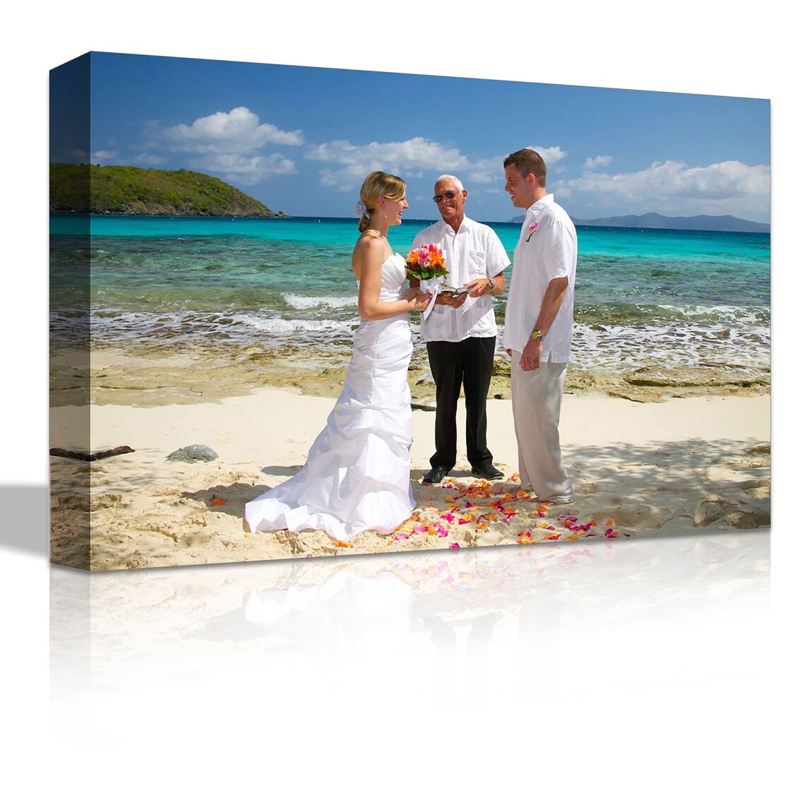 Custom Photo Canvas Print, Wedding Photo Gift, Wall Art Decor - Etsy